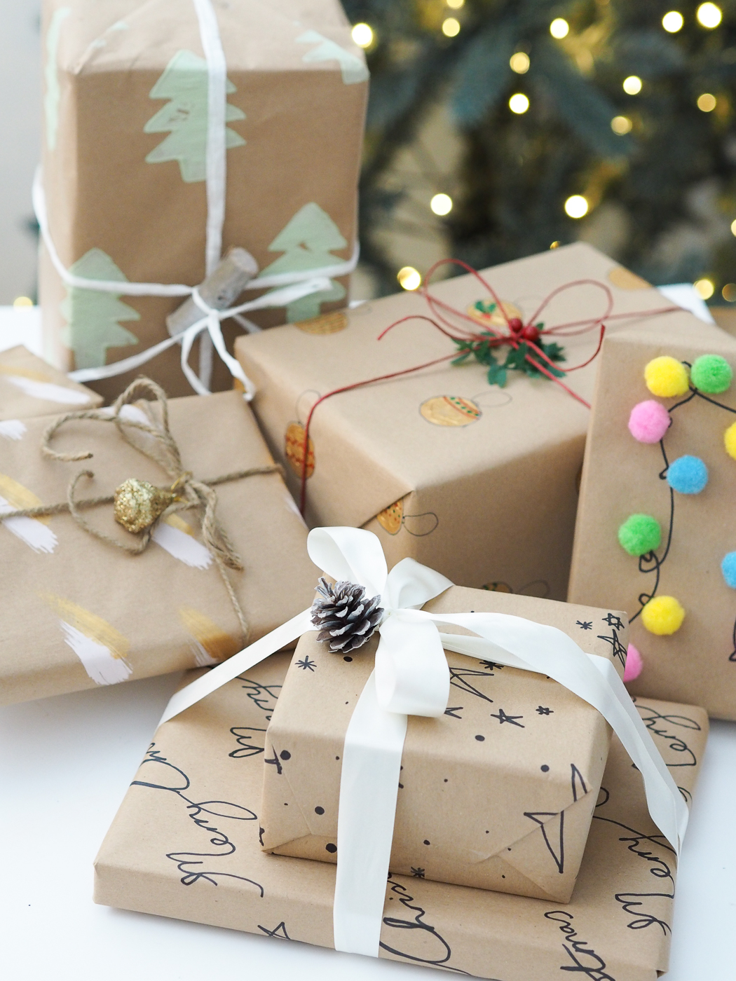 WhatApaper Illustrated Wrapping Paper Christmas Mood Handmade Paper 
